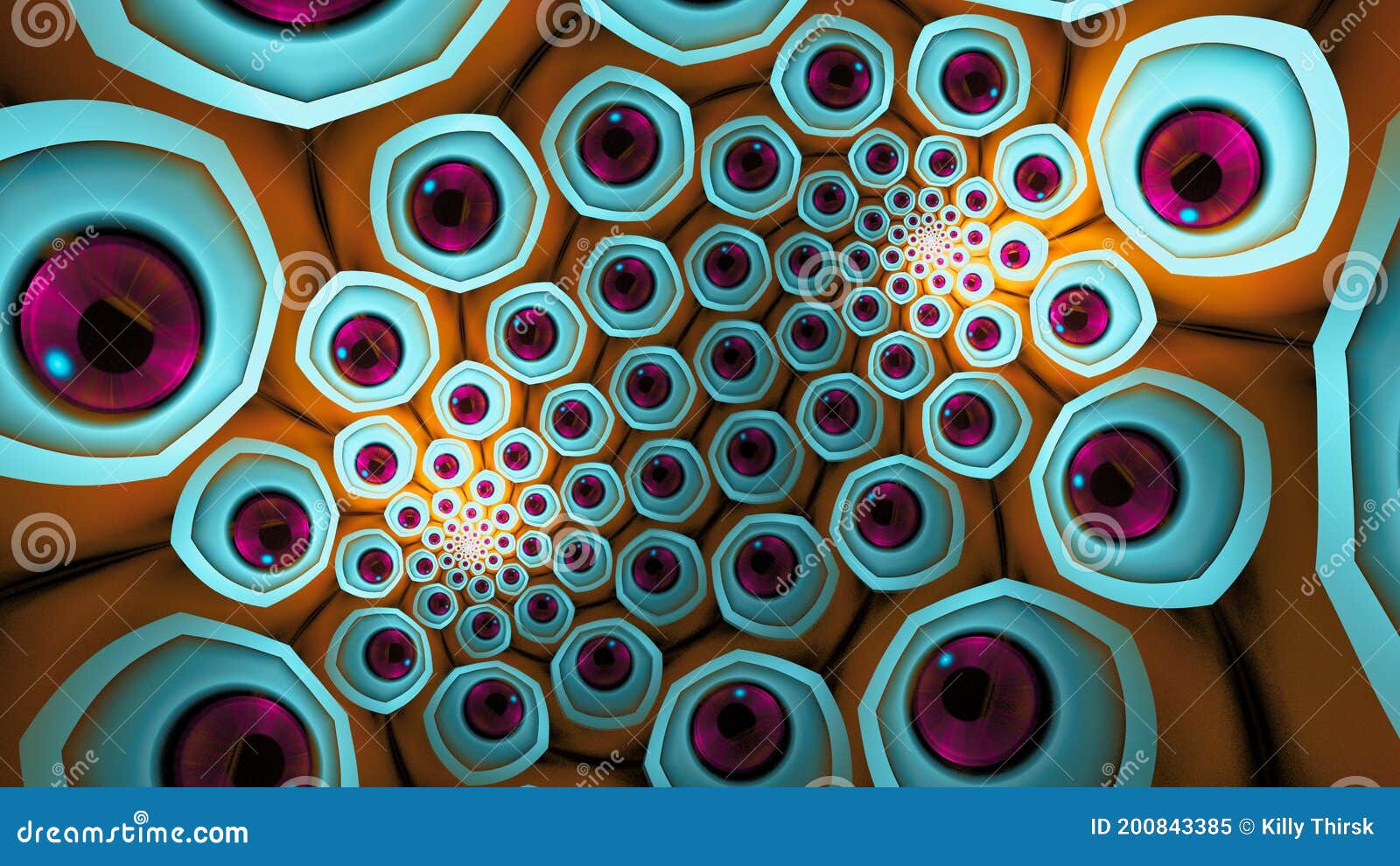 High Quality Abstract Abyssal Eyes Purple Iris Gradient 6 Stock ...