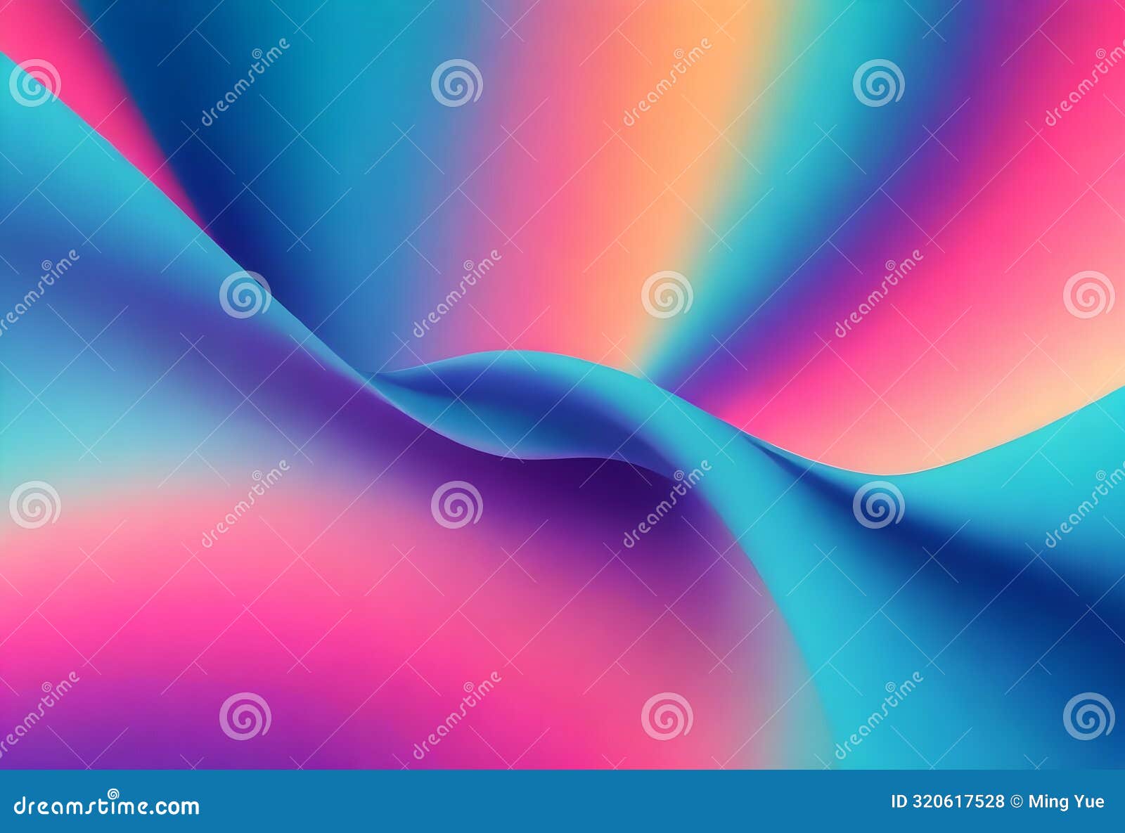 Abstract Gradient Background, HD Gradient Wallpaper Stock Illustration ...