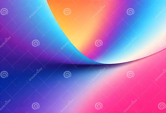 Abstract Gradient Background, HD Gradient Wallpaper Stock Illustration ...