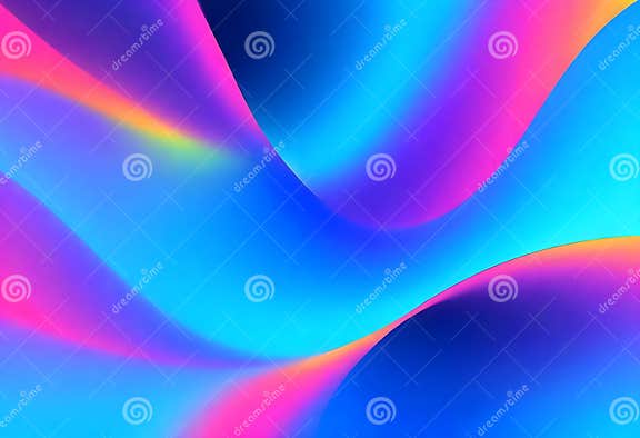 Abstract Gradient Background, HD Gradient Wallpaper Stock Illustration ...