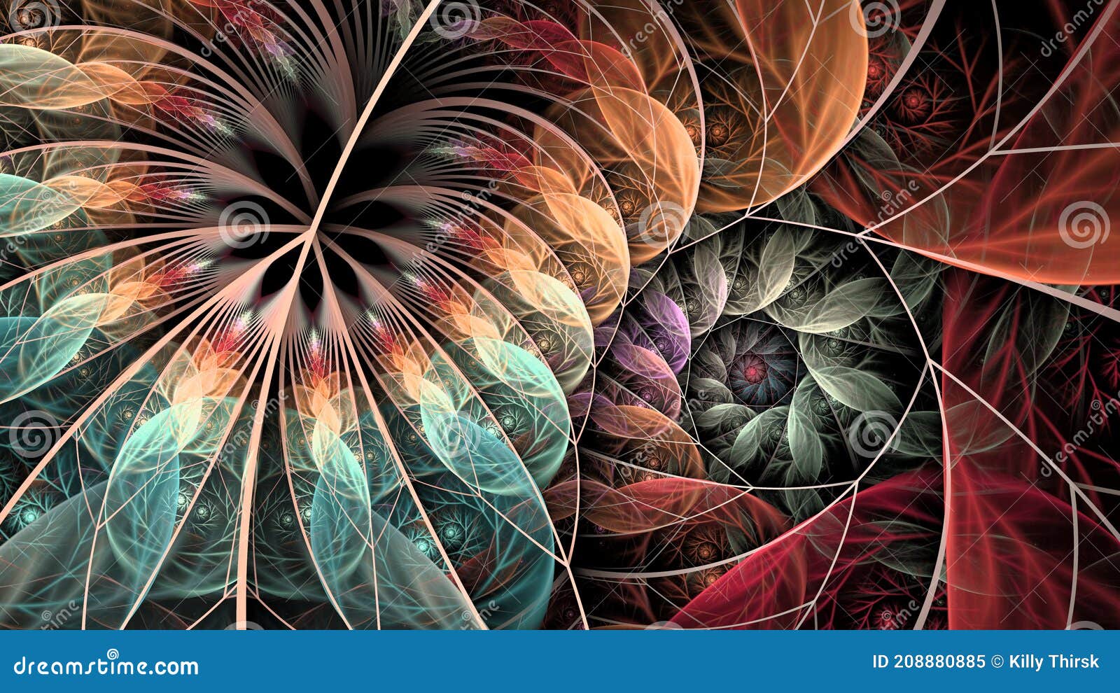 High Quality Abstract Solace Stained Glass Grad3 25 Stock Illustration ...