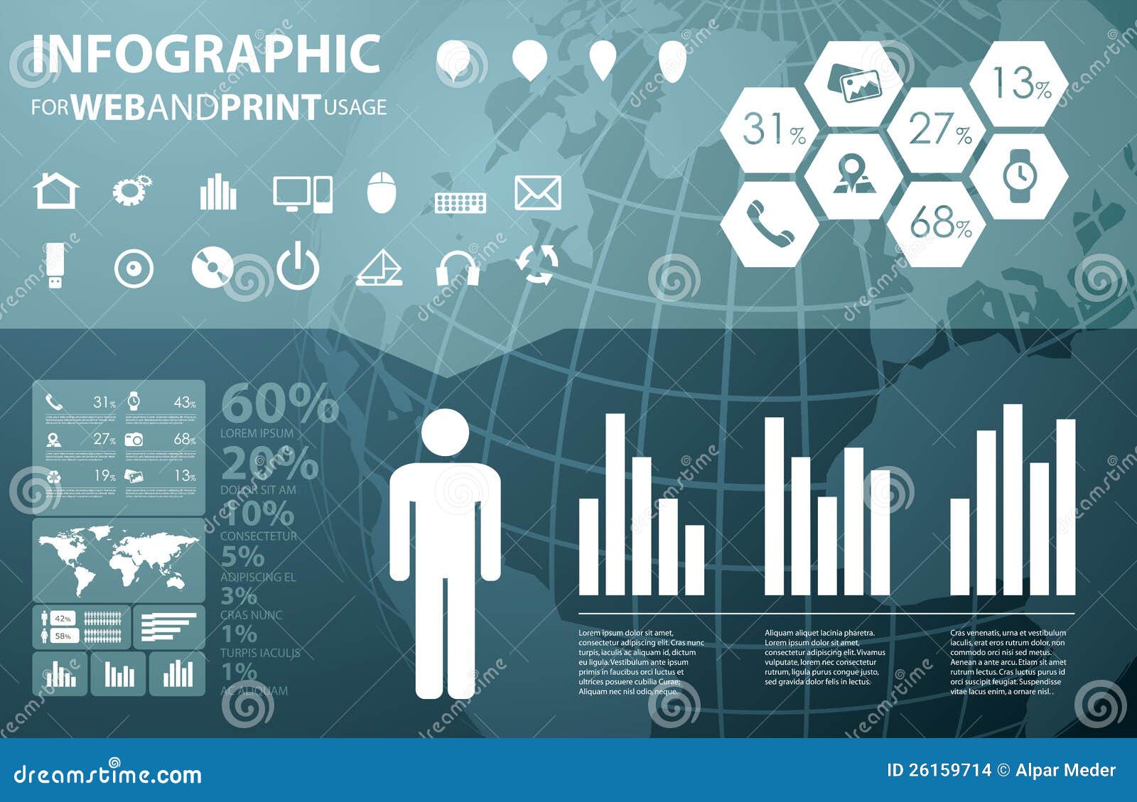 High Quality Business Infographic Stock Vector - Illustration of ...