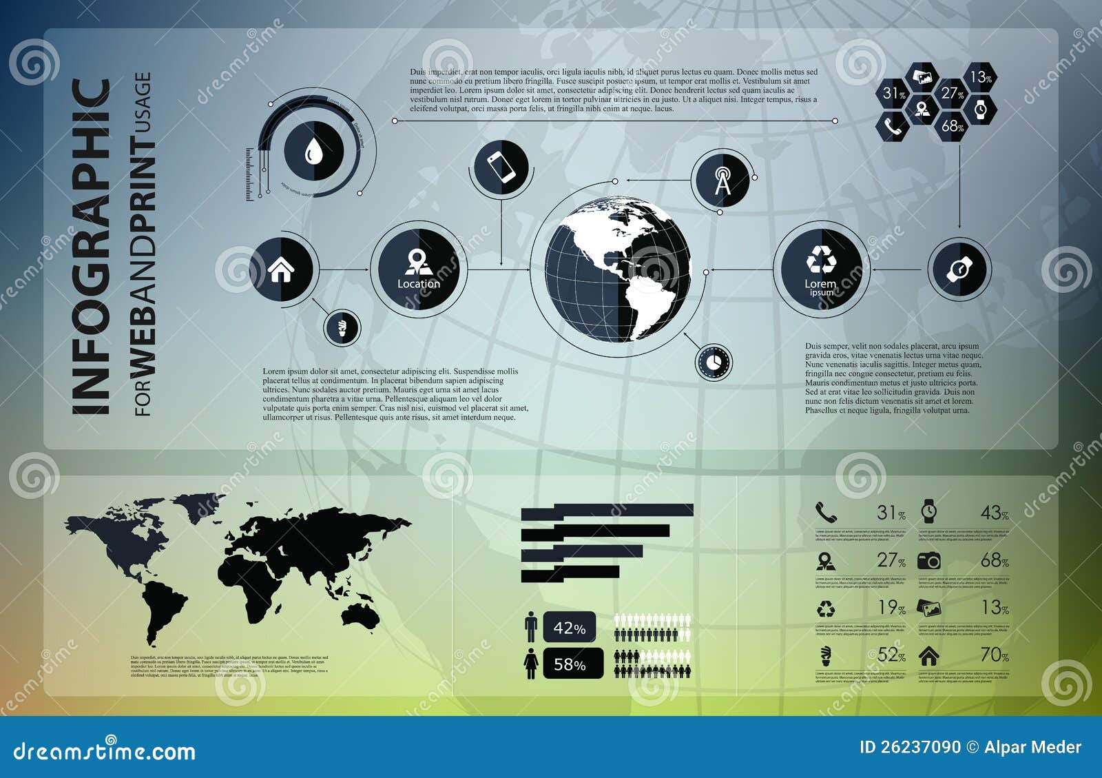 High Quality Business Infographic Stock Vector - Illustration of ...