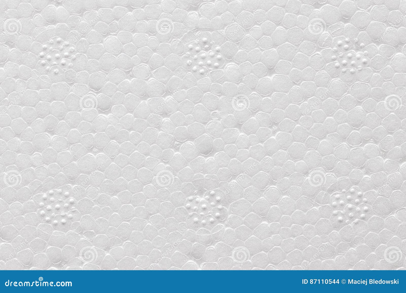 High Quality Close Up Picture of White Polystyrene Foam. Stock Photo ...