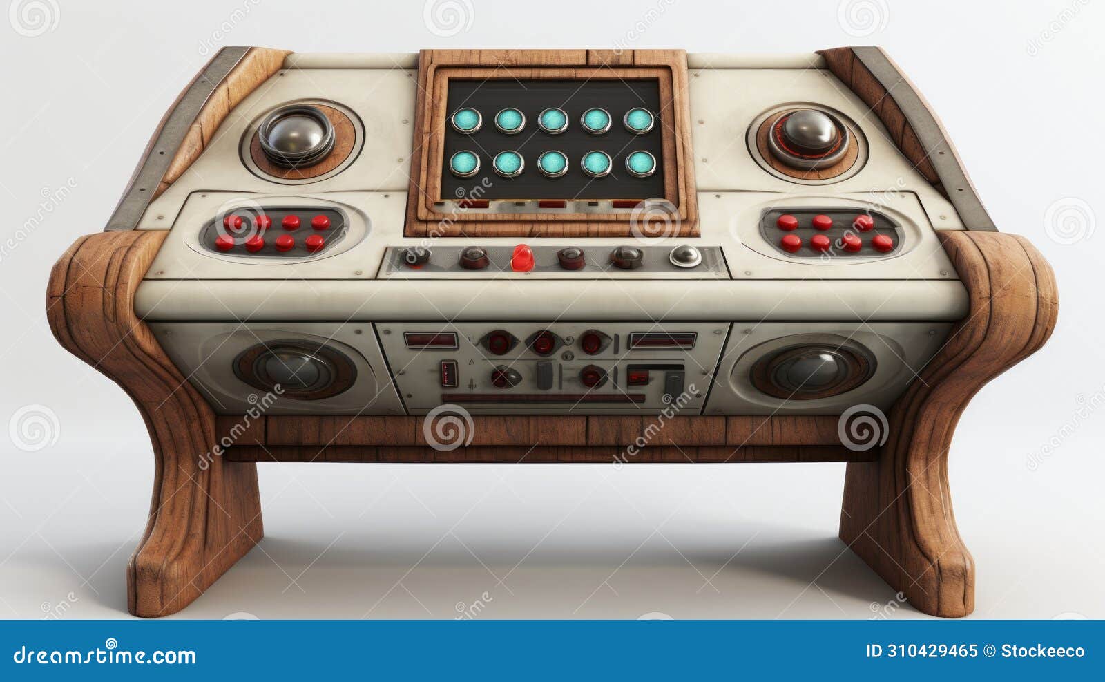 High-quality Console Isolated On White Background In High Resolution ...