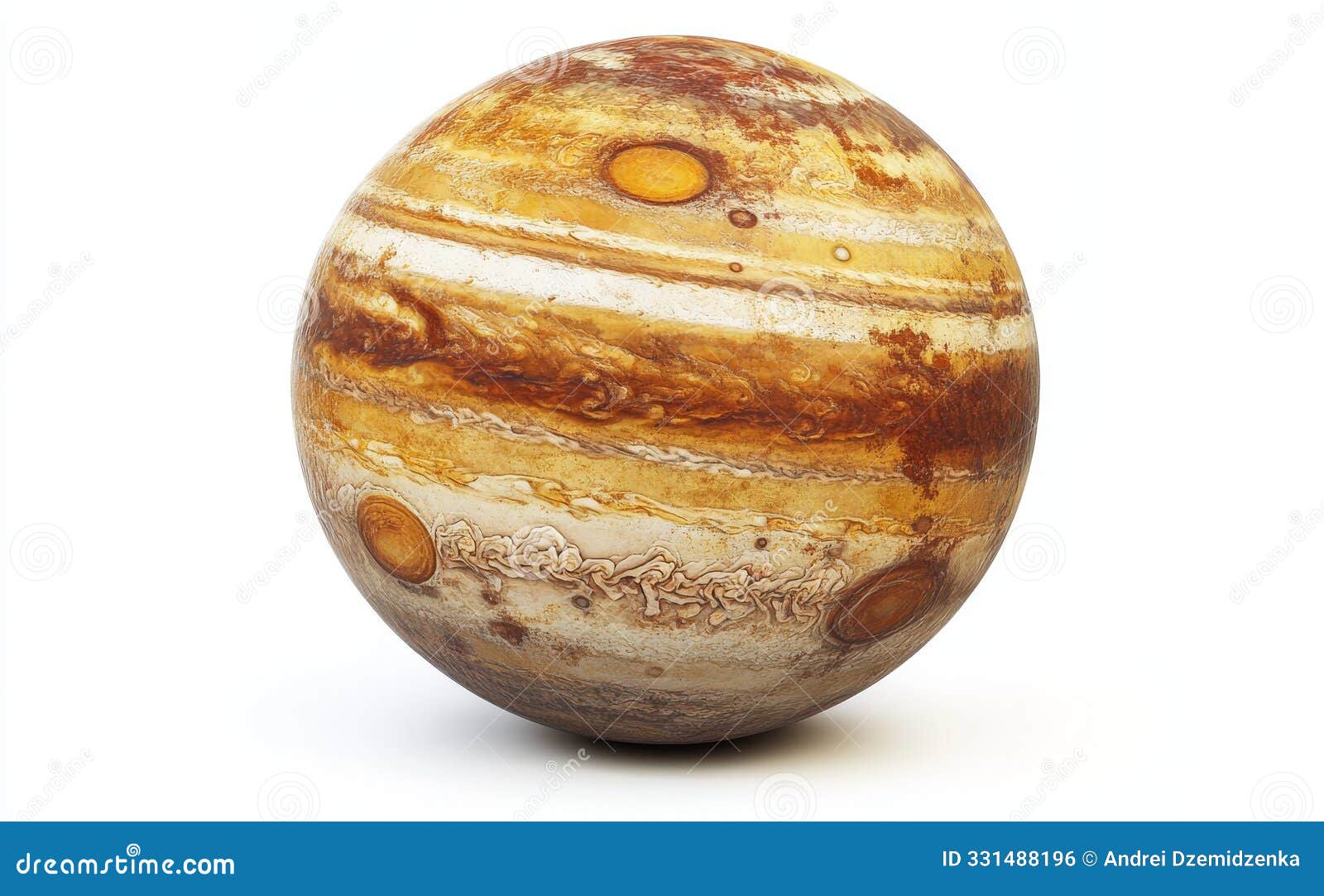 A High Quality 3D Image of Jupiter Displays Planets of the Solar System ...