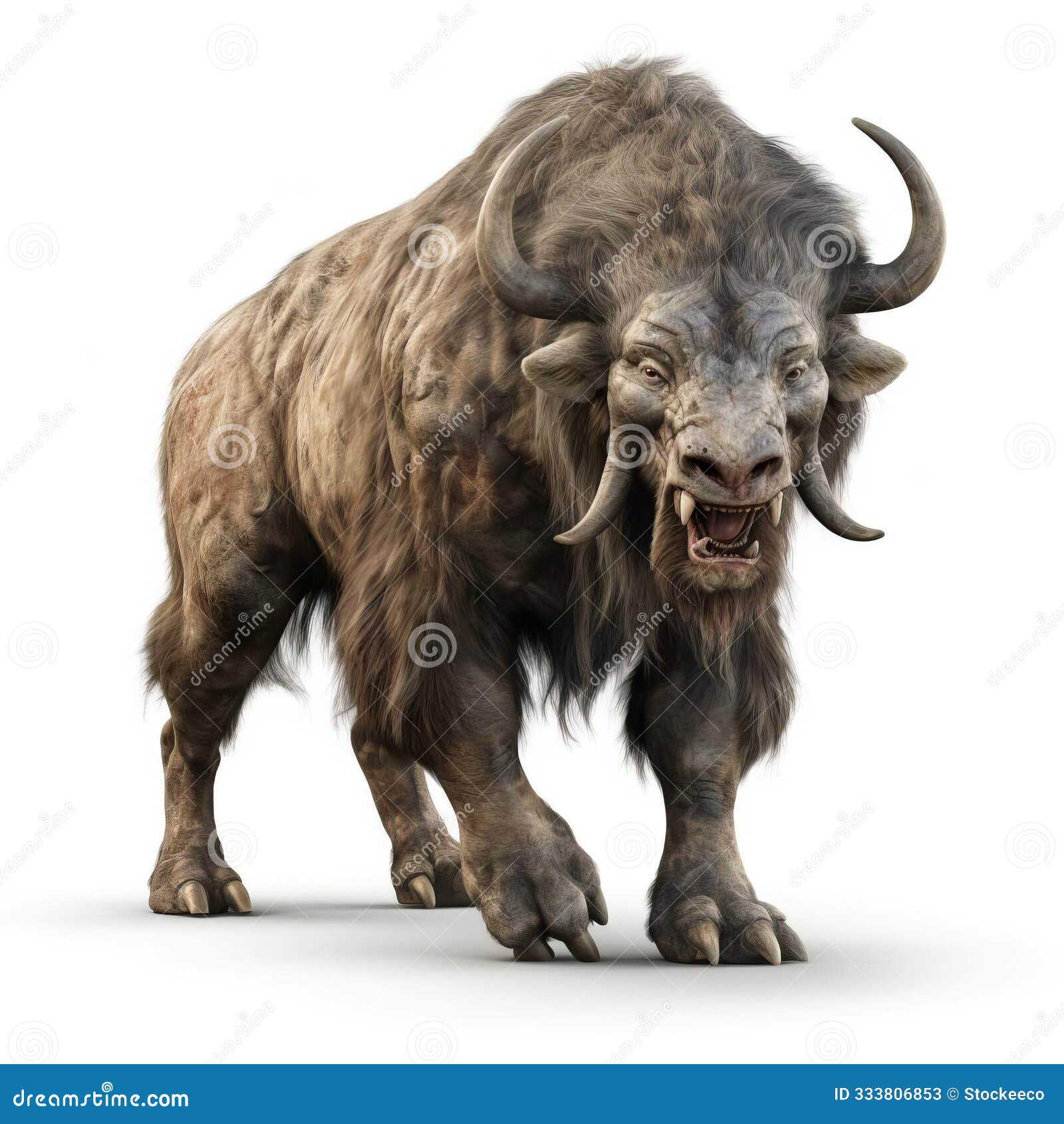 High-quality 3d Model of the Beast of Bodmin Moor Stock Illustration ...