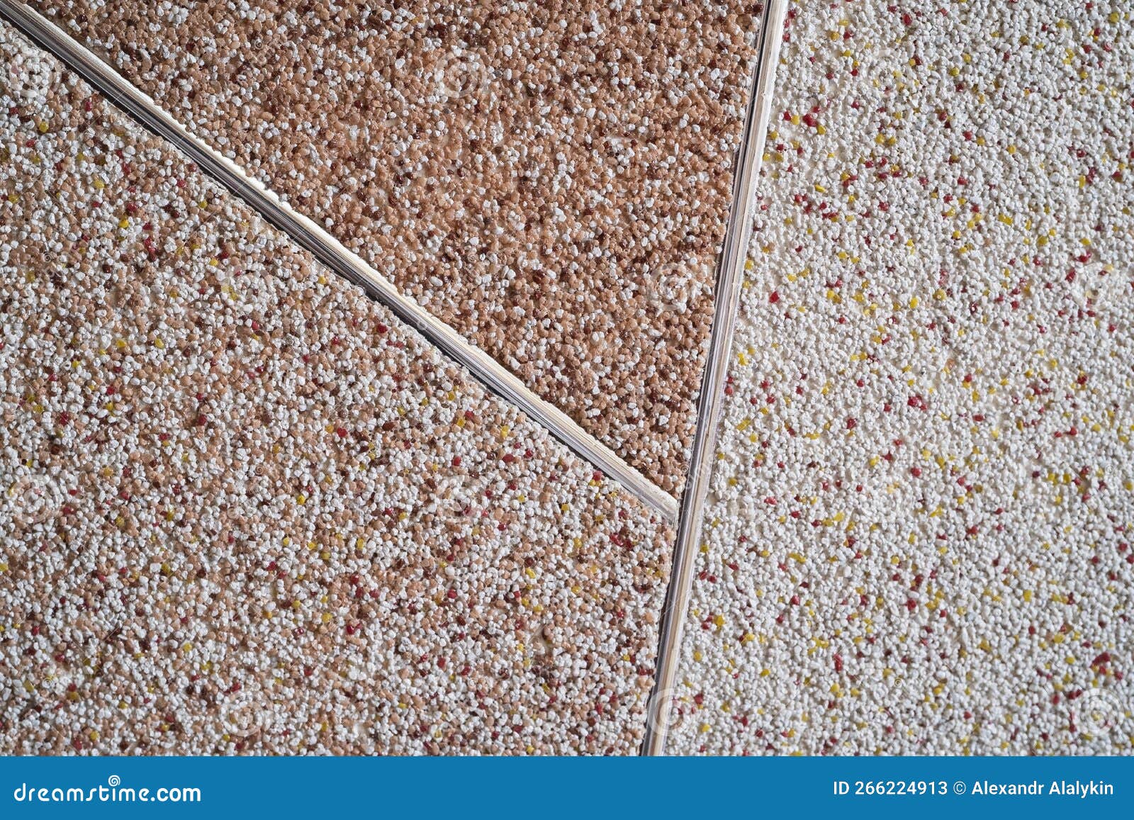 High Quality Decorative Plaster. Sample of Different Acryli Stock Image ...