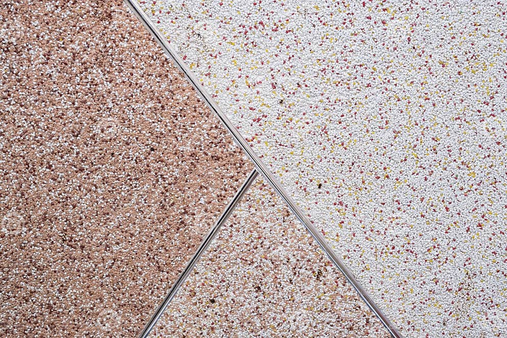 High Quality Decorative Plaster. Sample of Different Stock Image ...