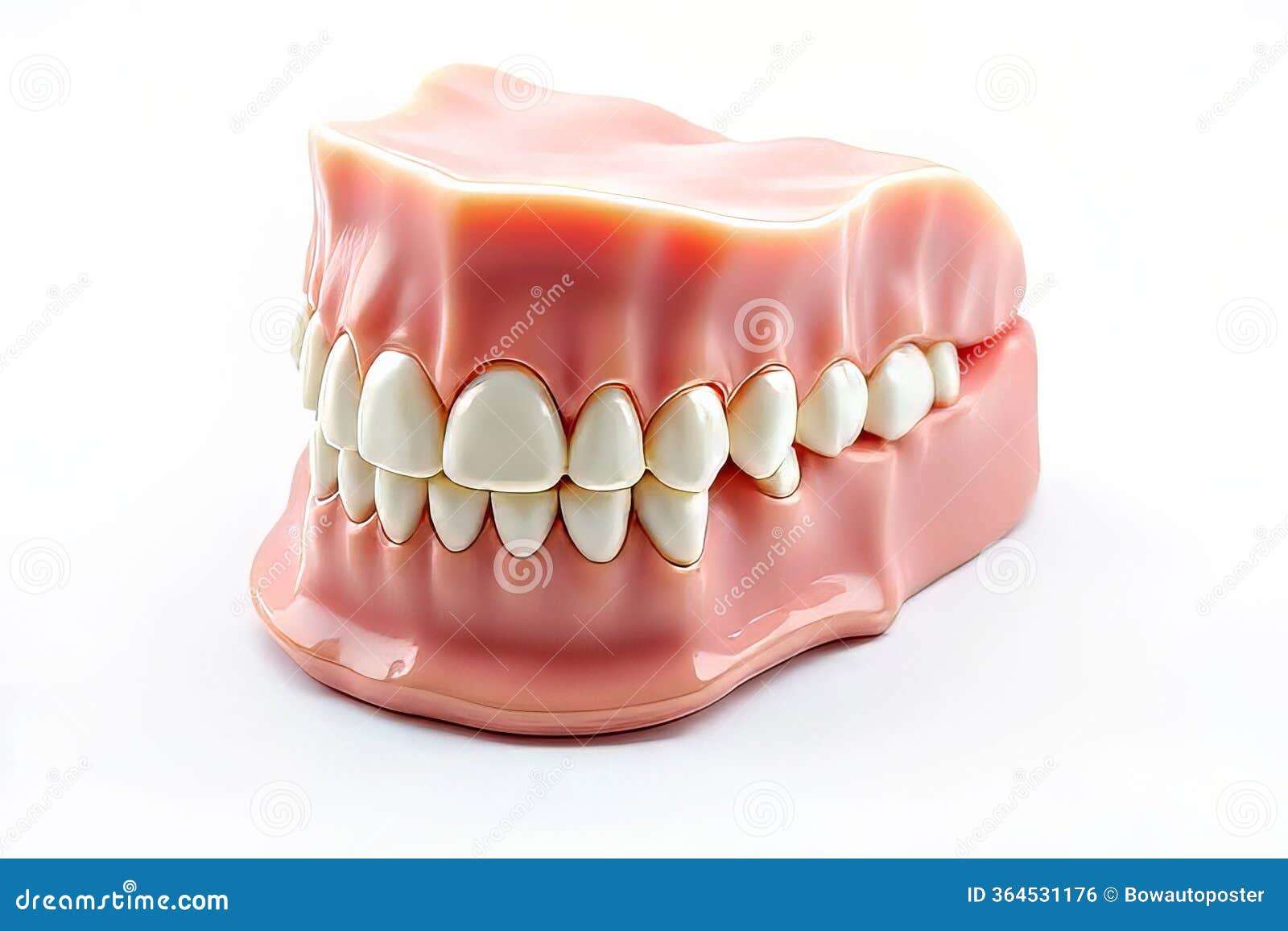 Dentistry For Gums With Dentures And Dental Implants Stock Photo ...