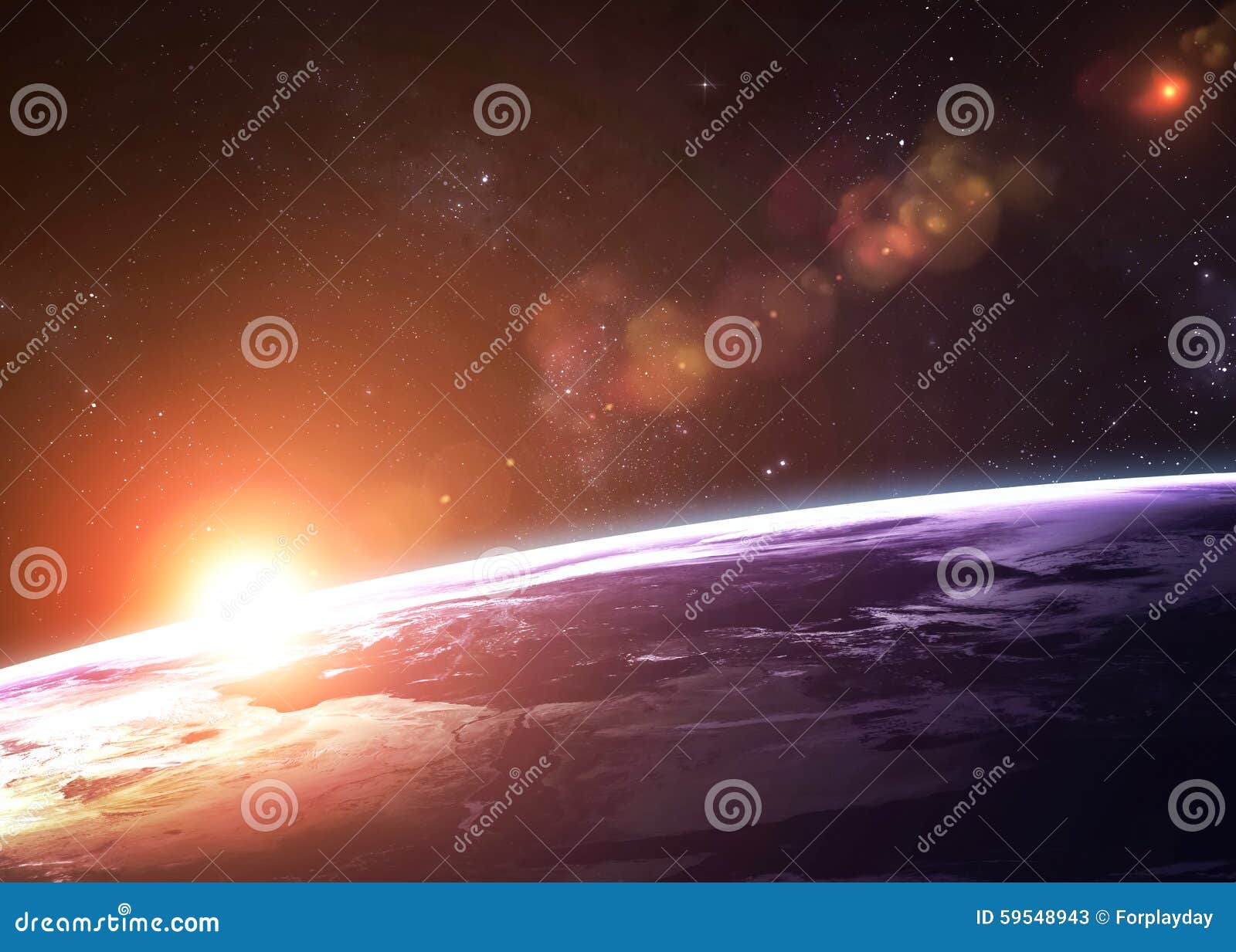 High quality Earth image stock image. Image of planetarium - 59548943