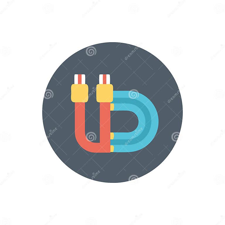 High-Quality Electrical Cable Graphic Icon Stock Illustration ...