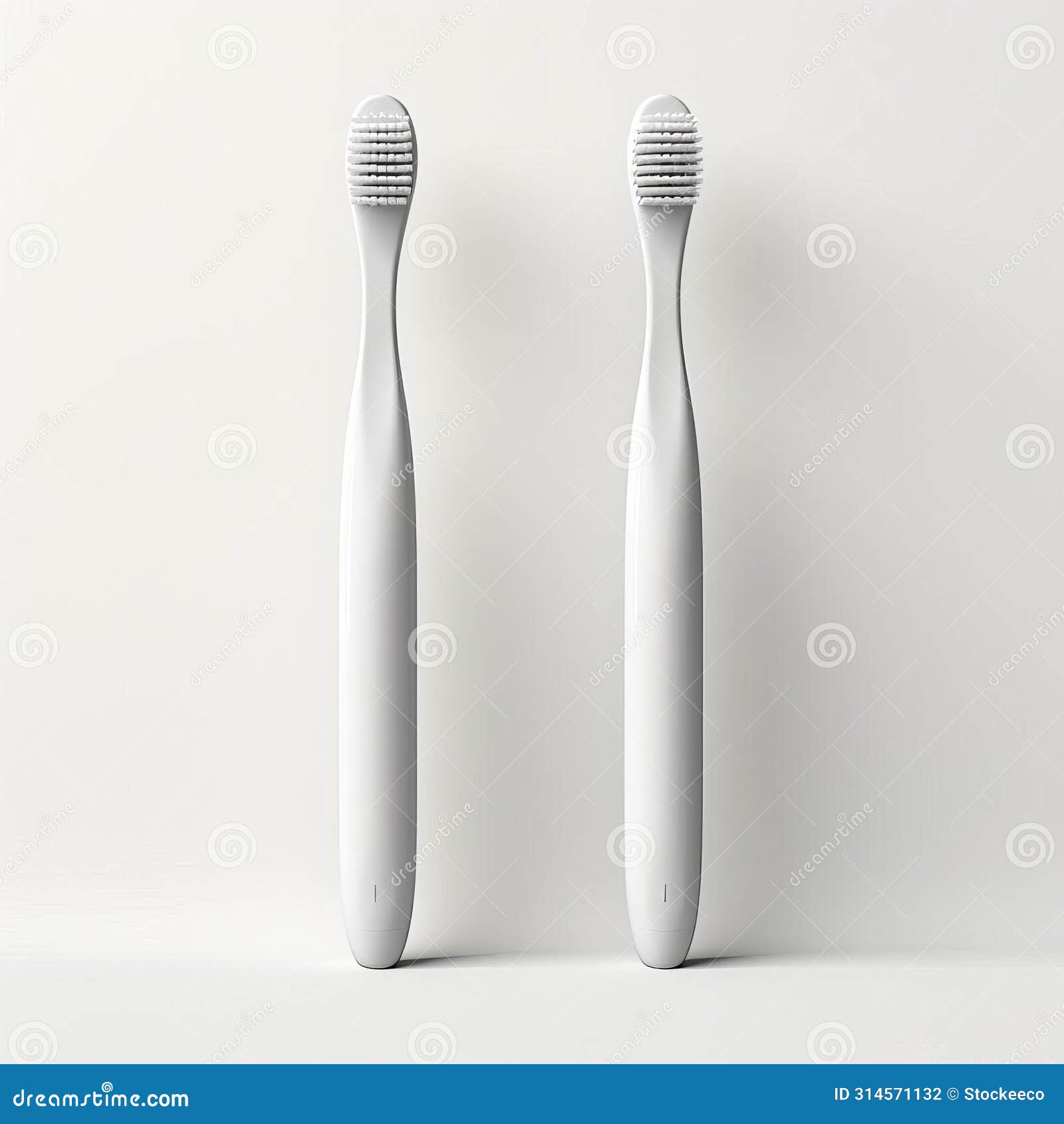 High-quality Empty Toothbrush Mockup Generation Stock Illustration ...