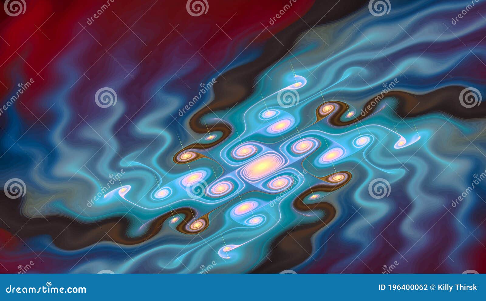 High Quality Fractal Art ; Gnarly 6 Stock Illustration - Illustration ...