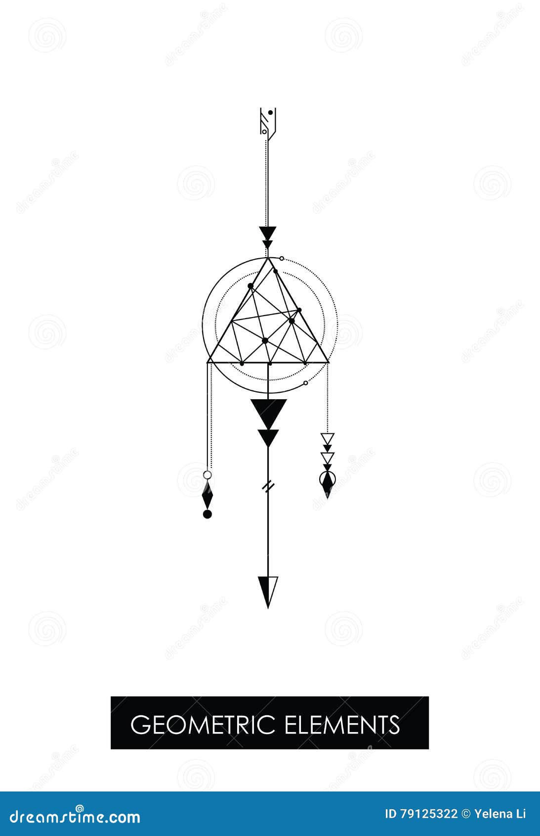 High Quality Geometric Element. Sacred Geometry Stock Vector ...