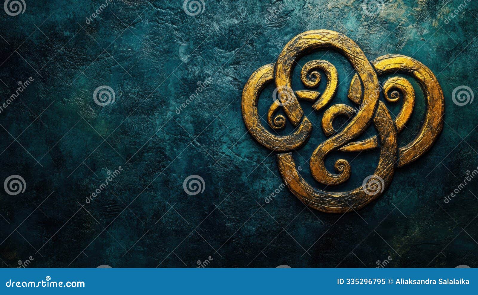 Captivating Celtic Symbols on a Dark Backdrop, Perfect for a Celtic ...