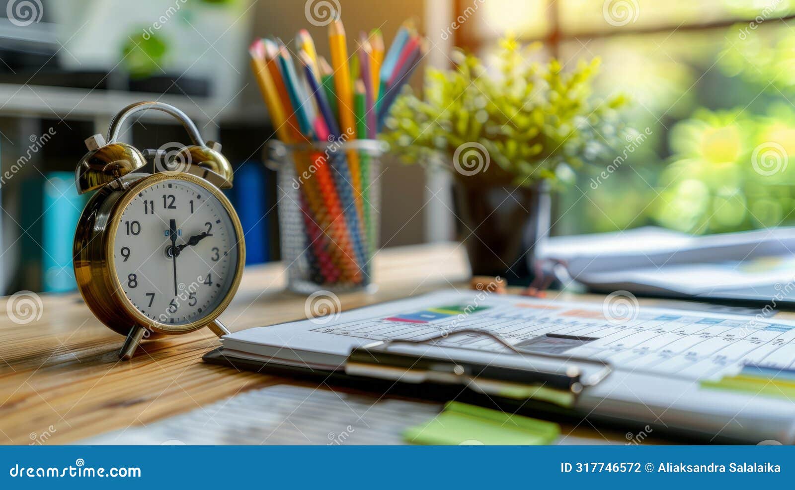 Organizer with Timer and Calendar for Efficient Time Management, on ...