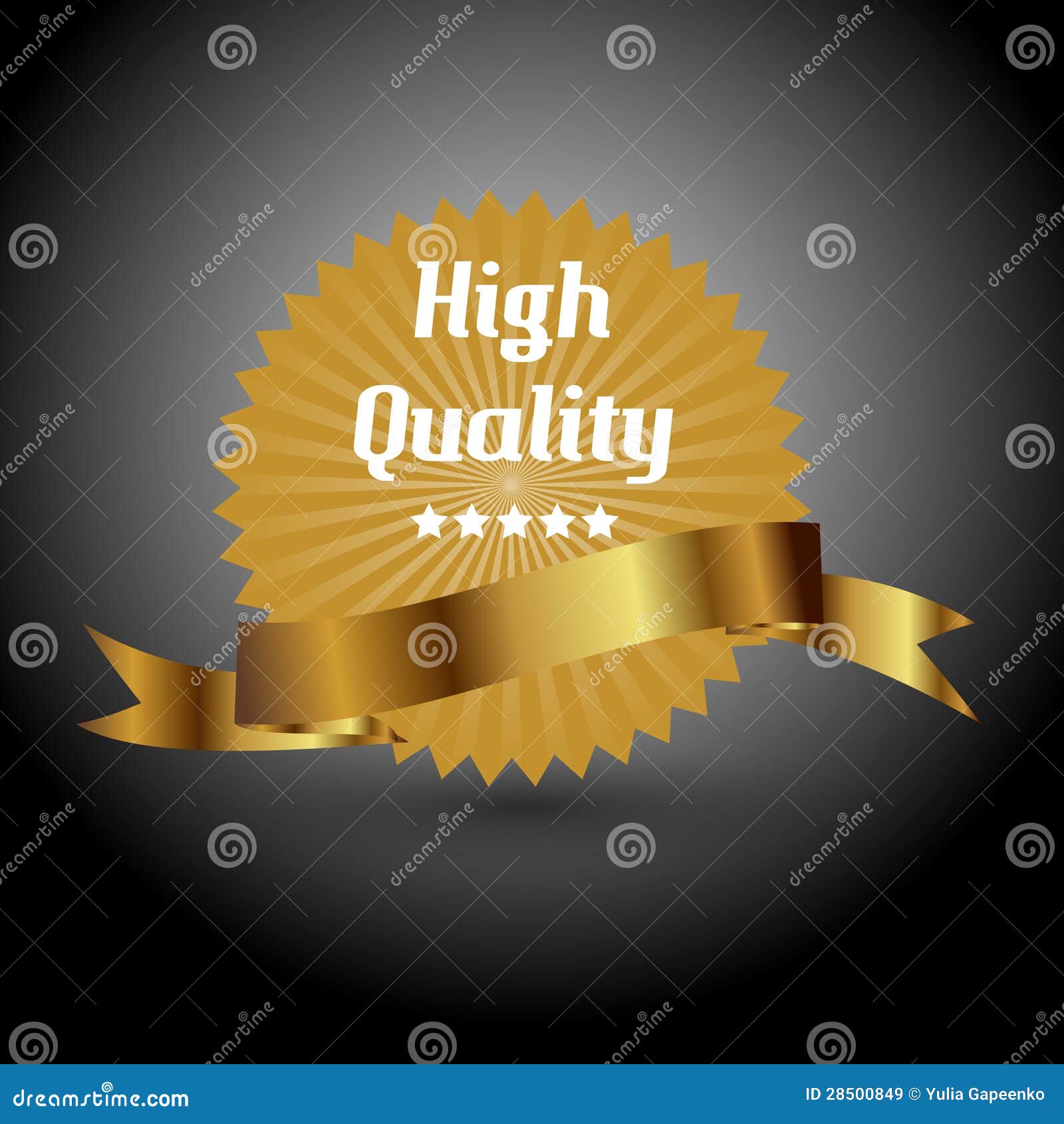 High Quality Label. Vector Illustration Sign Stock Vector ...