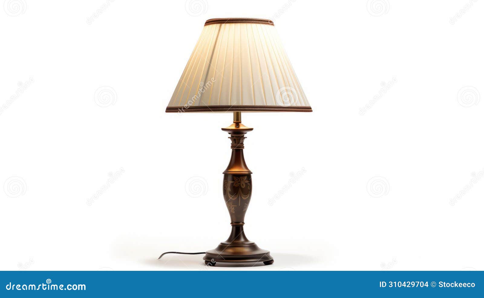 High Quality Lamp Table Isolated on White Background High Resolution ...