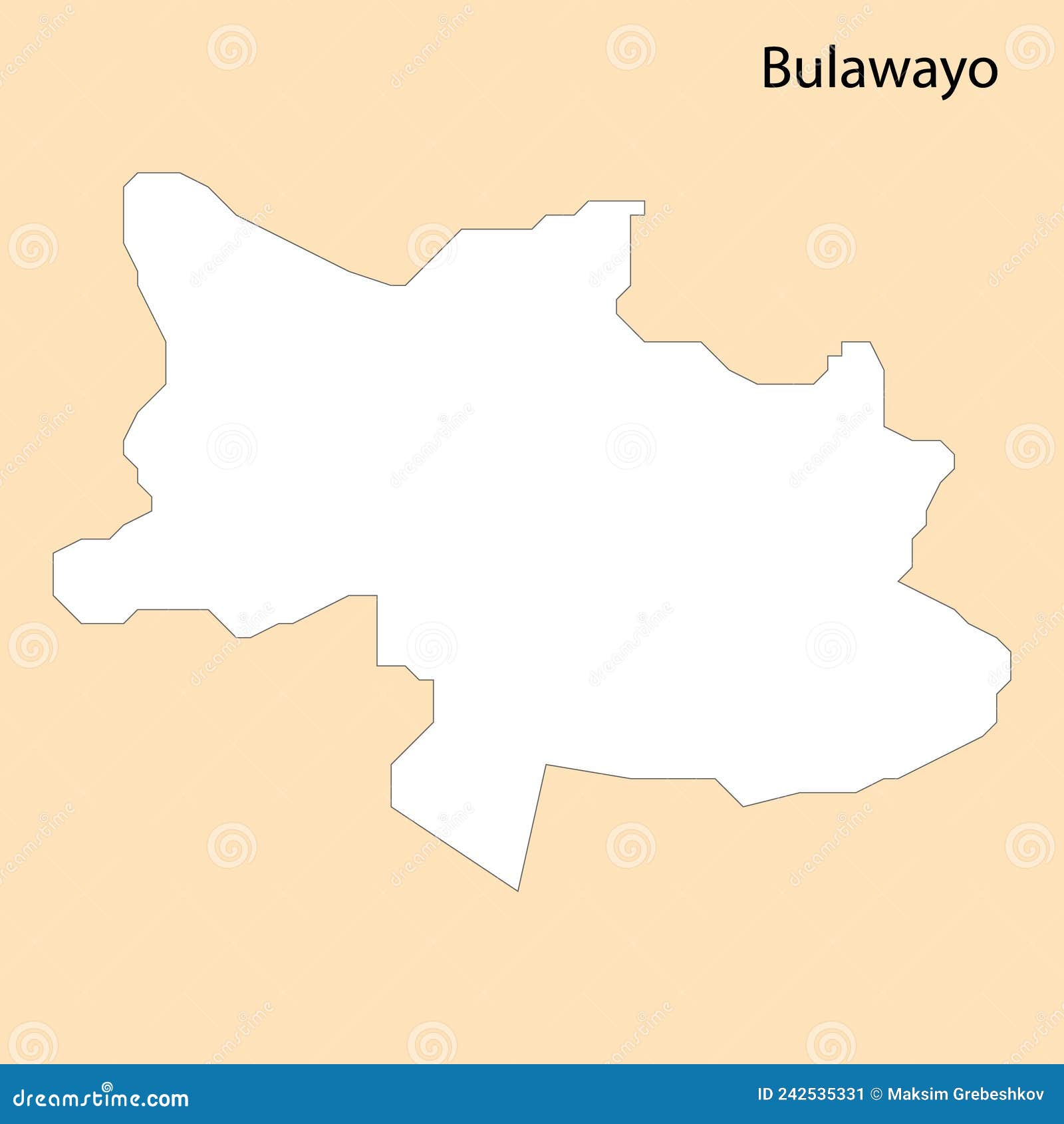 Bulawayo Province Republic Of Zimbabwe, Provinces Of Zimbabwe Map ...