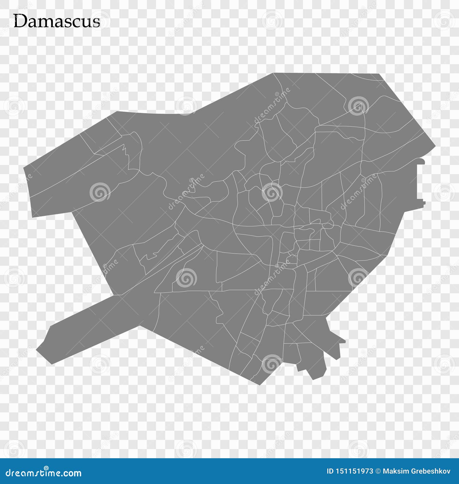 Damascus Governorate Governorates Of Syria, Syrian Arab Republic Map ...