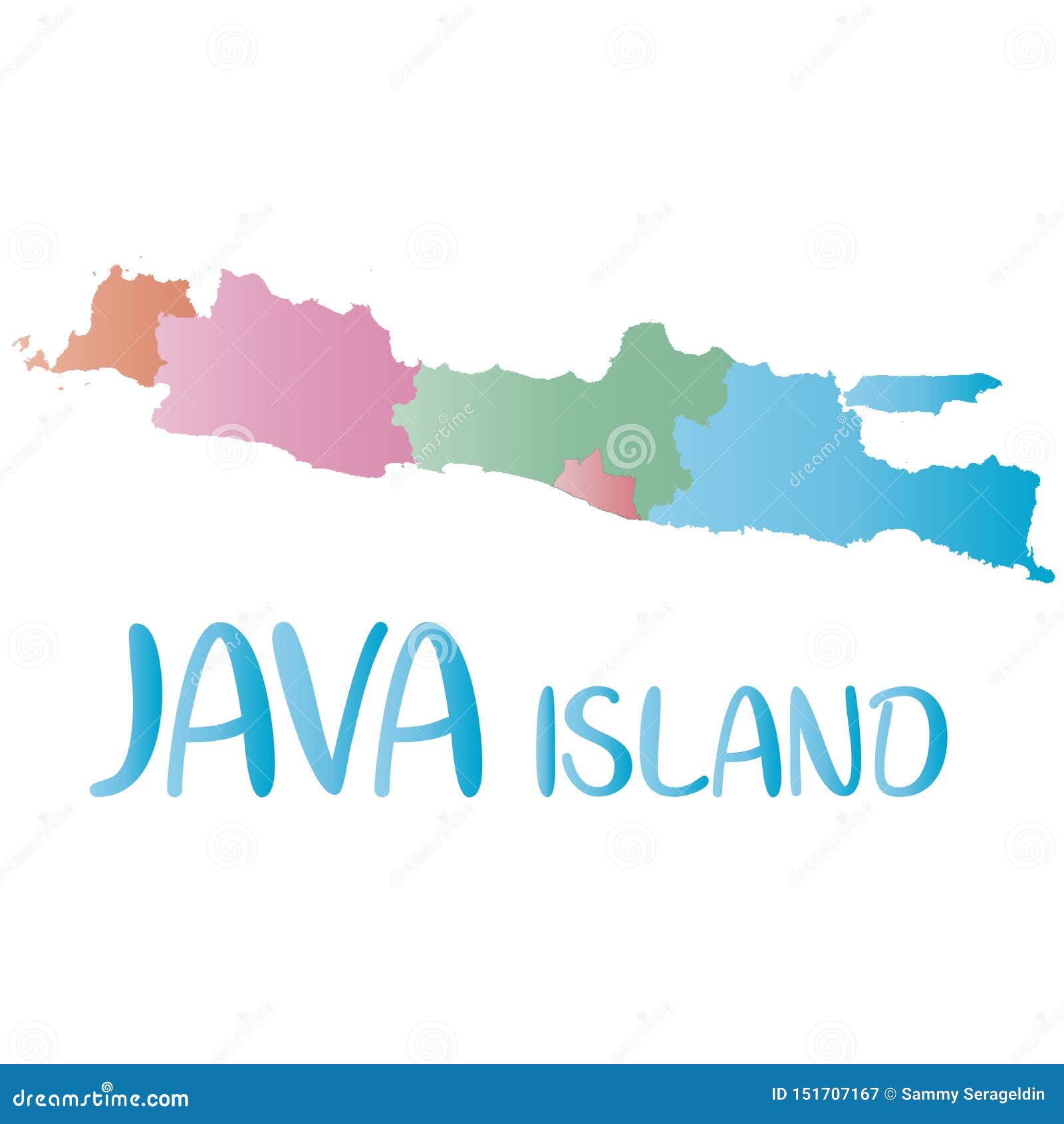 High Quality Map of Java Island is a Province of Indonesia Stock ... High Quality Map of Java Island is a Province of Indonesia Stock ...