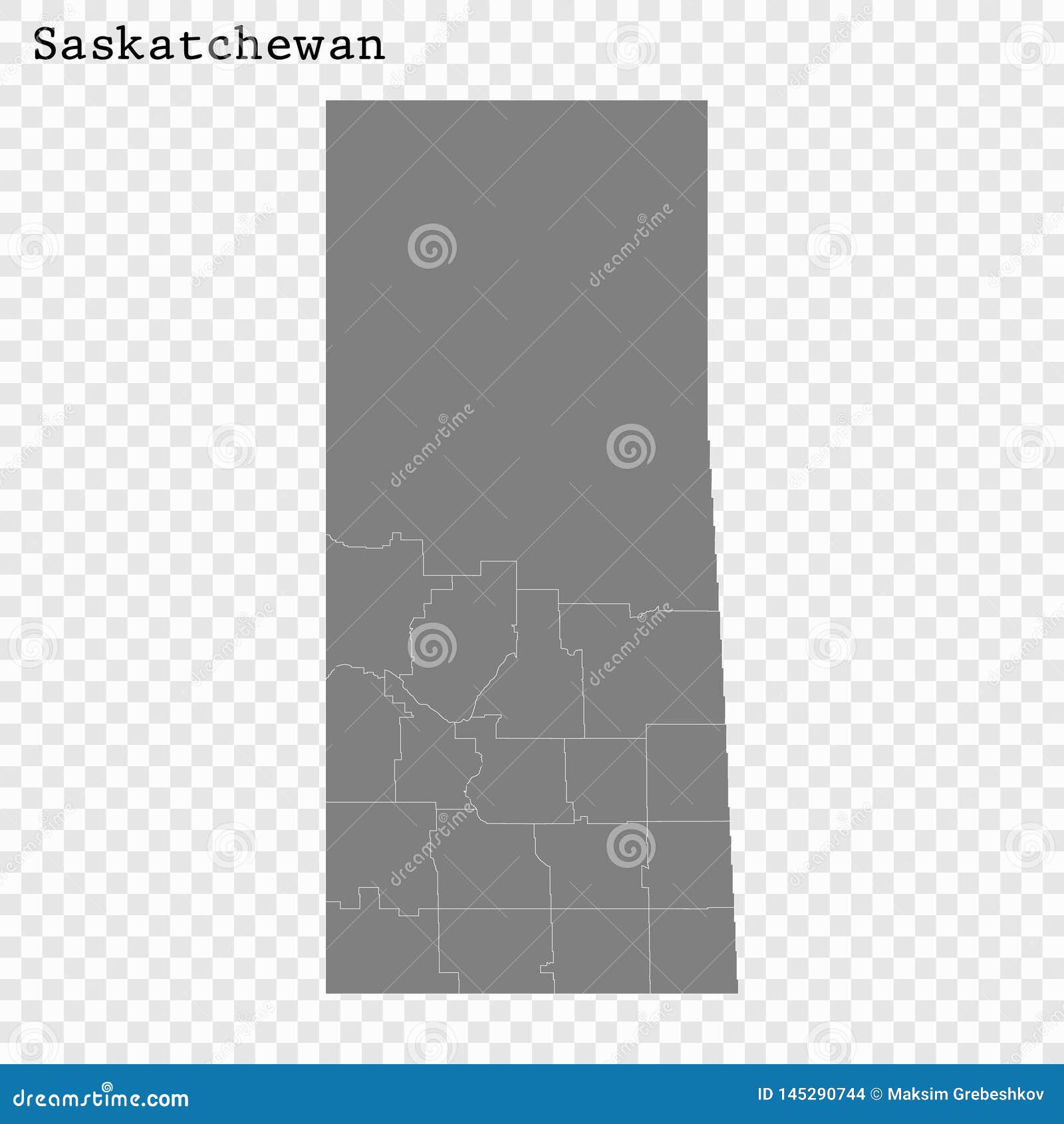 High Quality Map Province of Canada Stock Illustration - Illustration ...