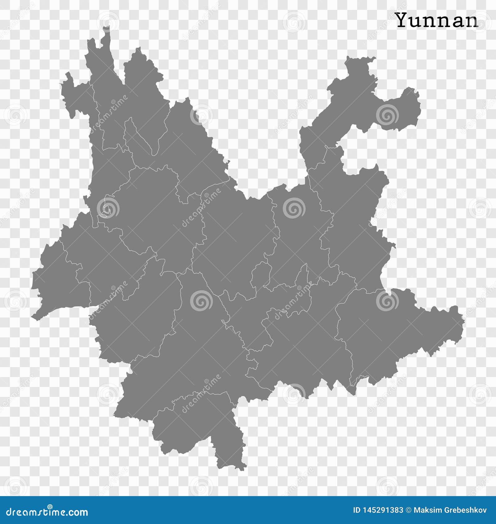 High Quality Map Province of China Stock Illustration - Illustration of ...