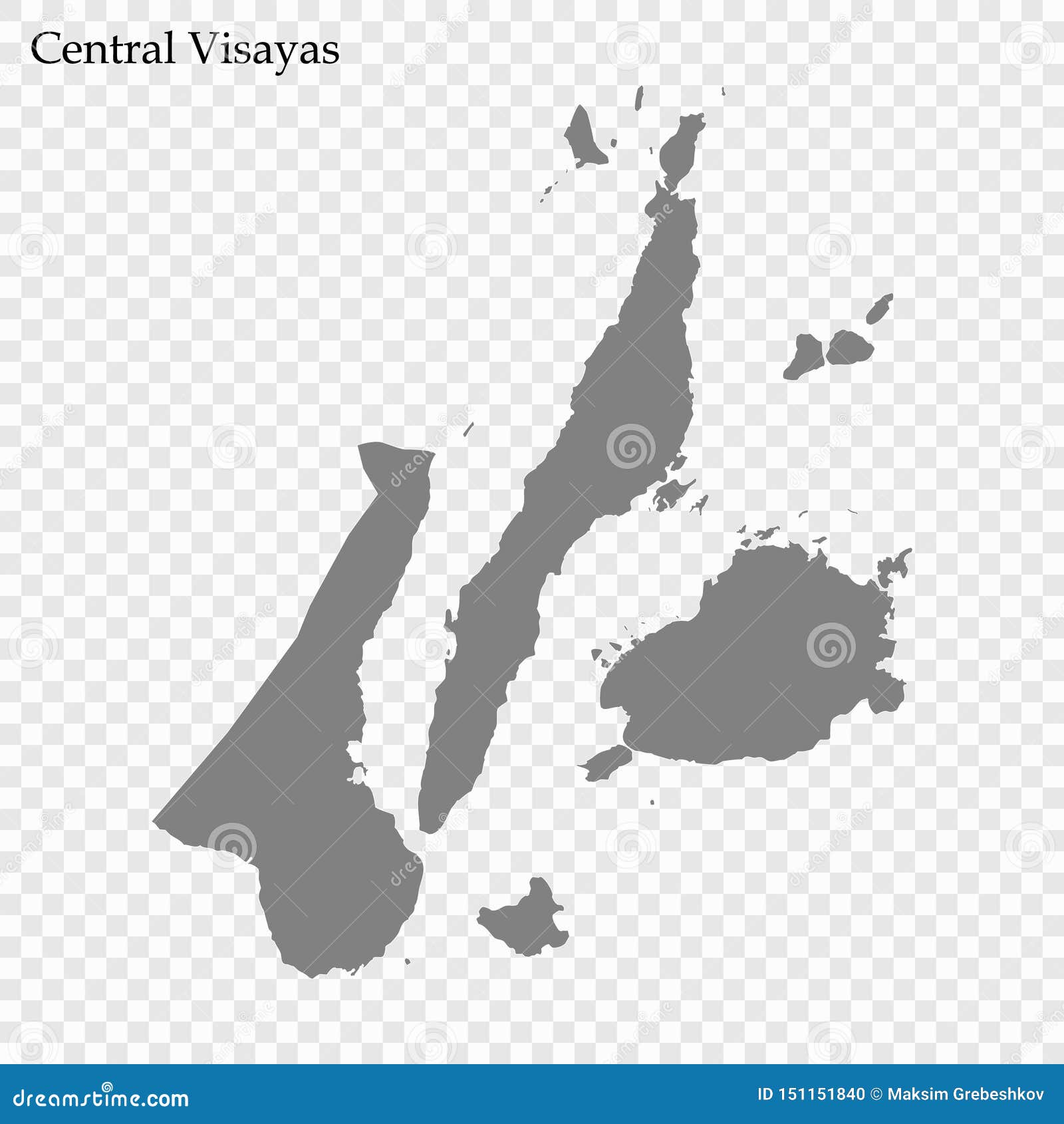 High Quality Map of Region of Philippines Stock Illustration ...
