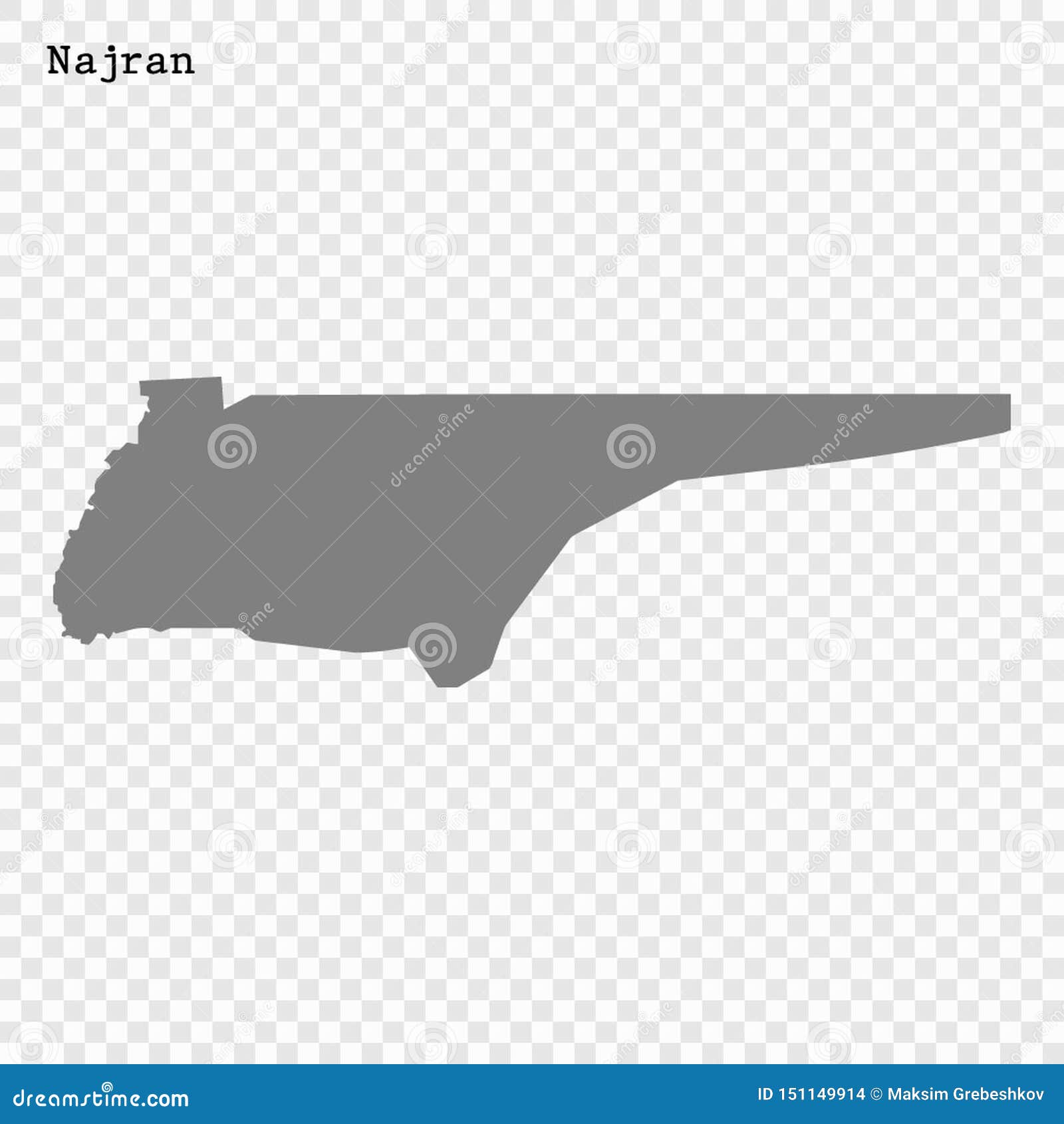 Najran Map. Political Map Of Najran. Najran Map Of Saudi Arabia With ...