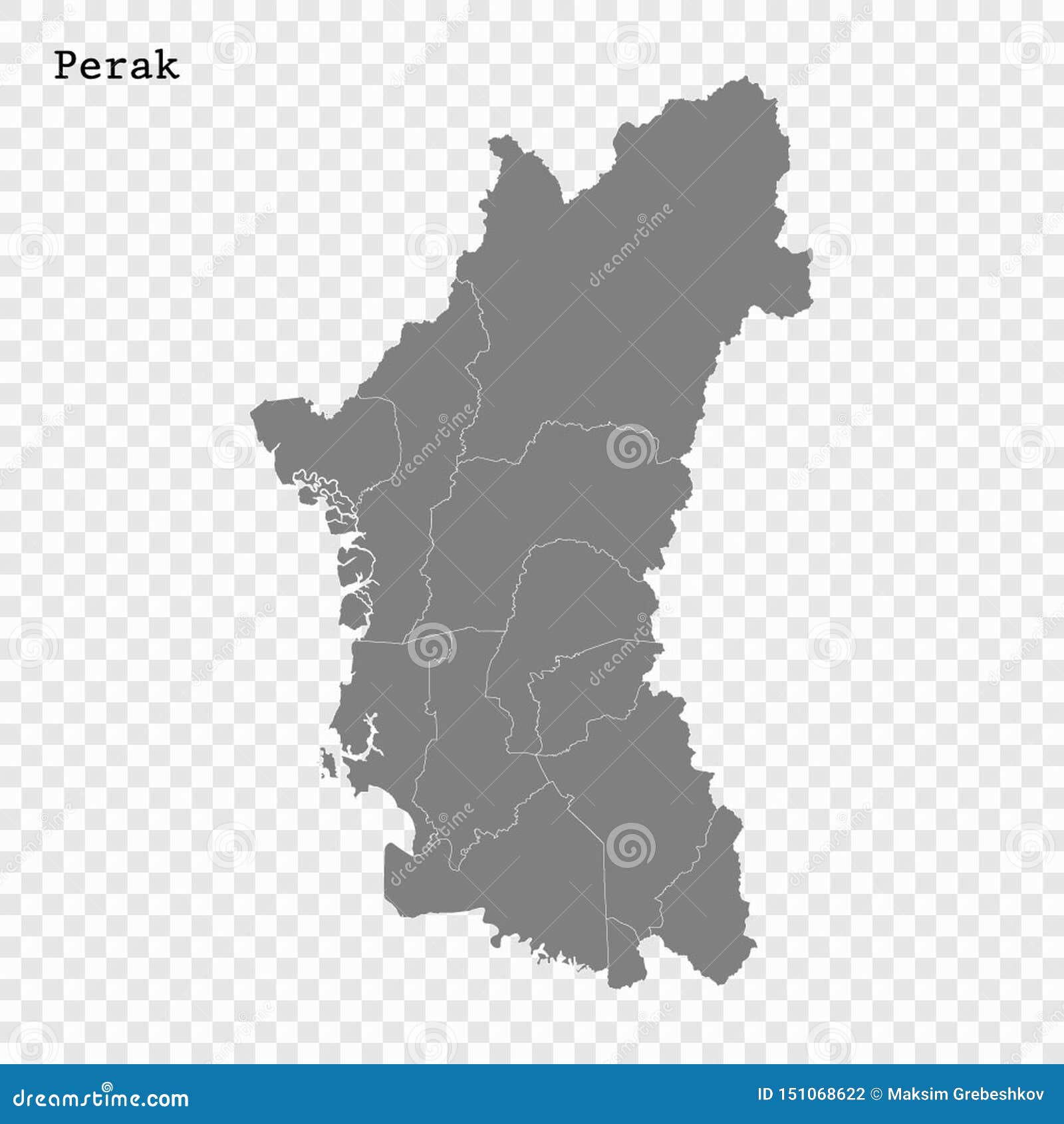 High Quality Map is a State of Malaysia Stock Illustration ...