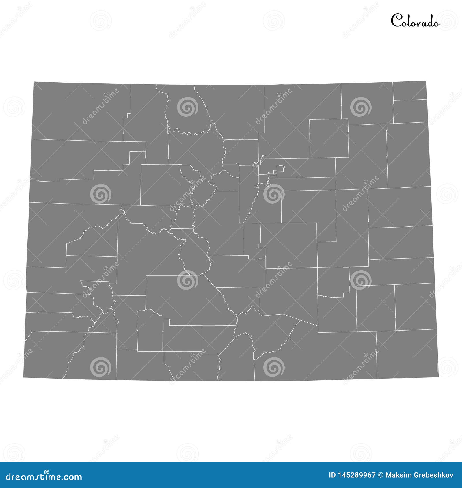 High Quality Map State of United States Stock Illustration ...