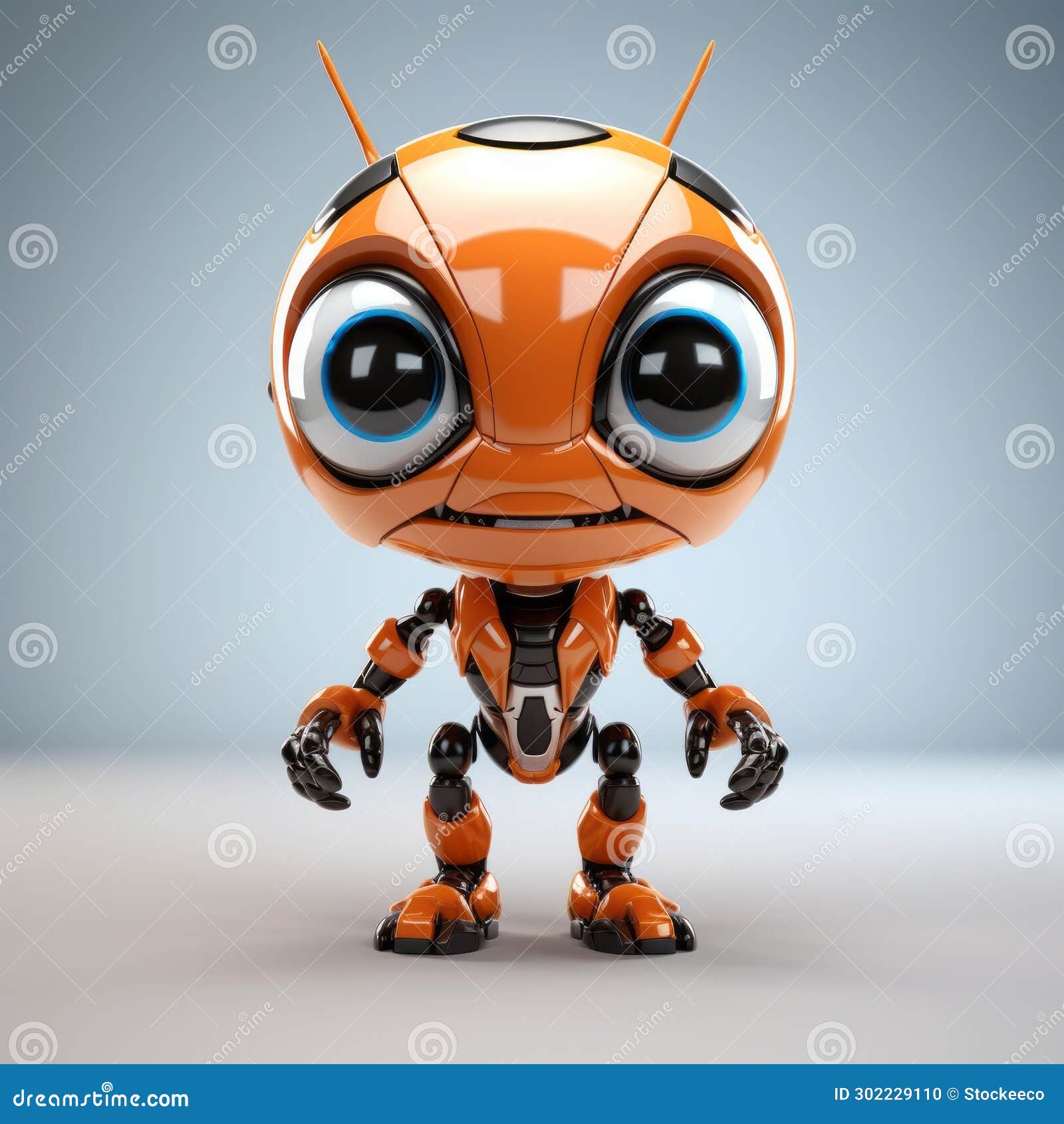High-quality Realistic Rendering of Cute Tiny Insect Robot in Unreal ...