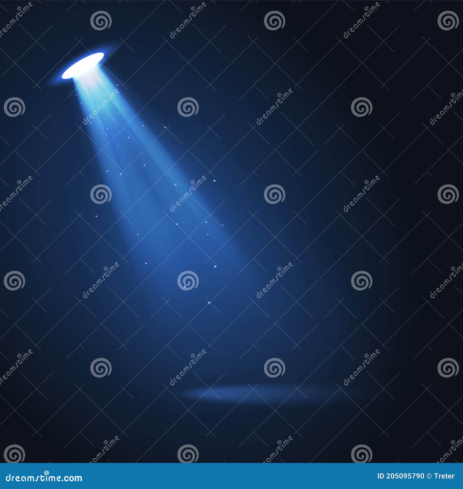 High Quality Realistic Sportlight for Your Design . Isolated Vector ...