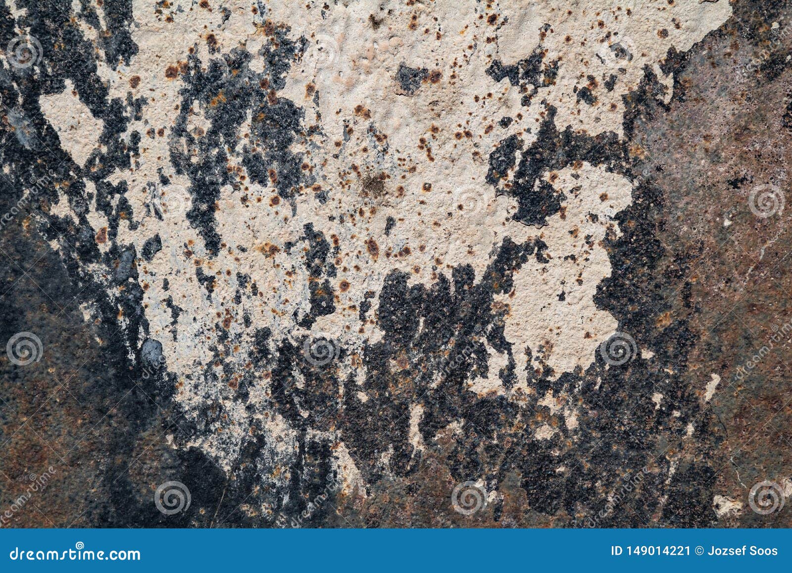 Rusty Aged Grunge Metal Dirty Surface Texture in Poor Condition Stock ...