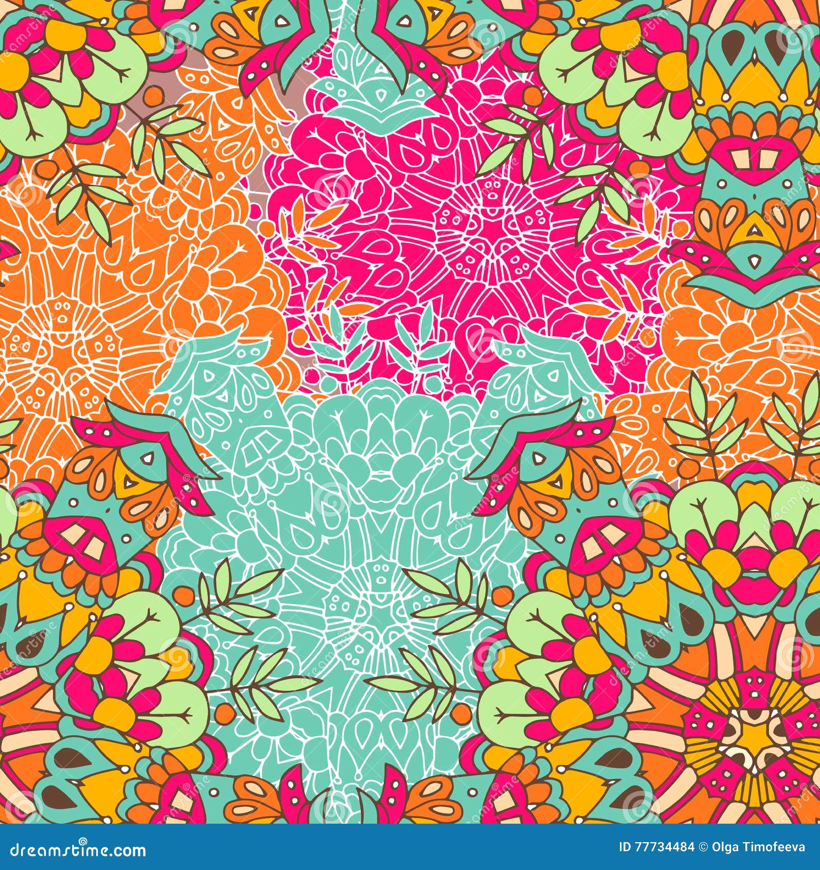 High Quality Seamless Colored Pattern Stock Vector - Illustration of ...