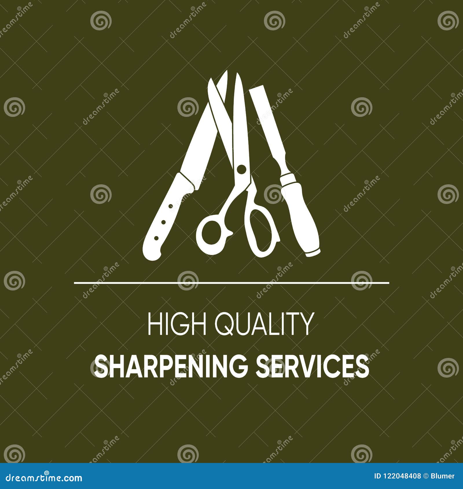 High Quality Sharpening Services Icon Stock Vector - Illustration of ...