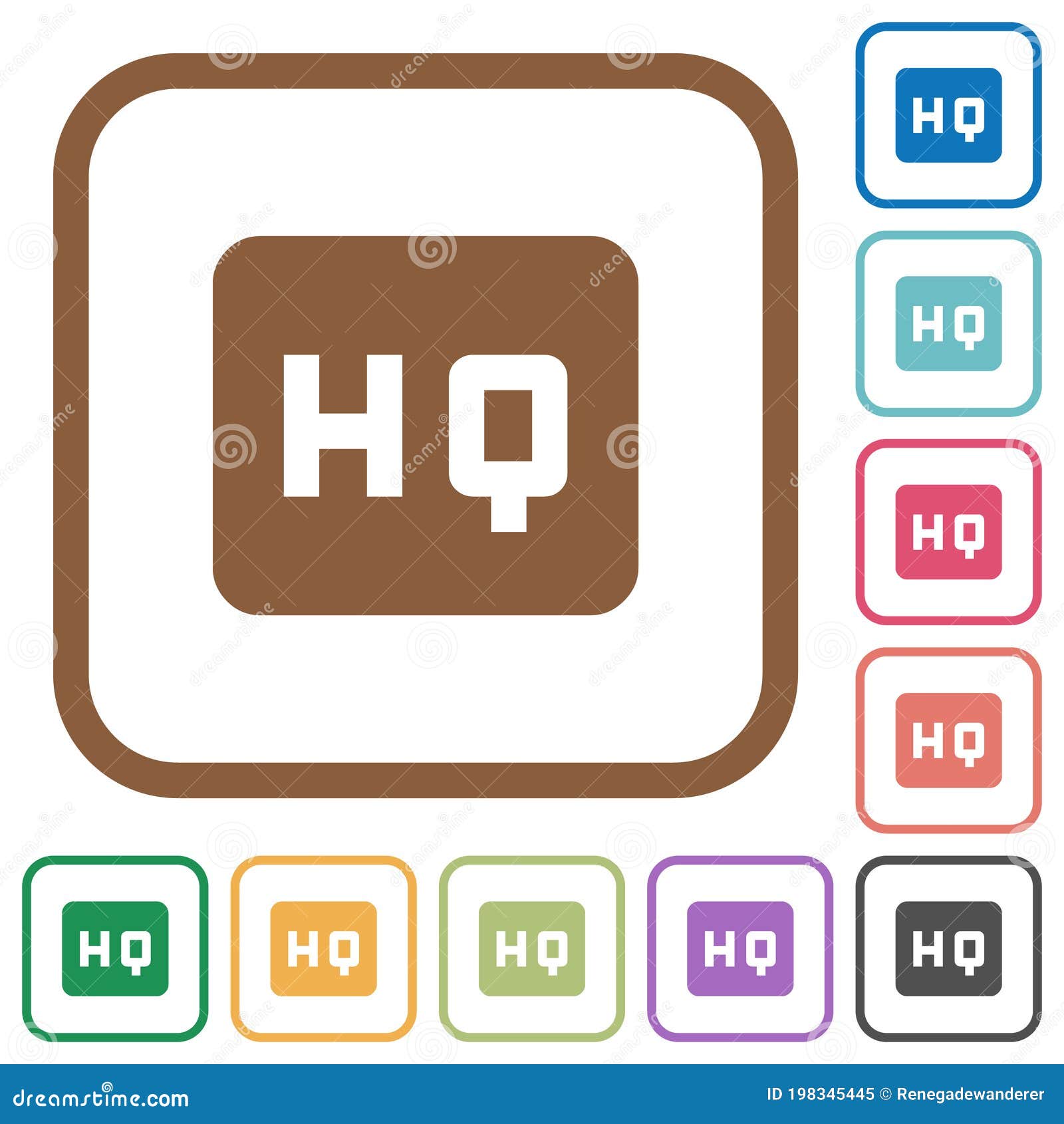 High Quality Sign Simple Icons Stock Illustration - Illustration of ...