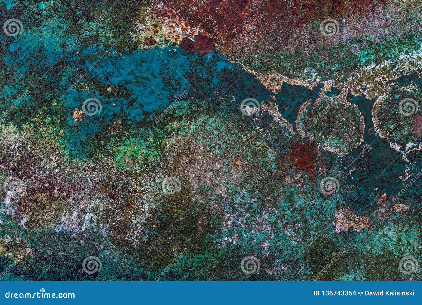 Grunge Colorful Rust on Metal Surface - High Quality Texture ...