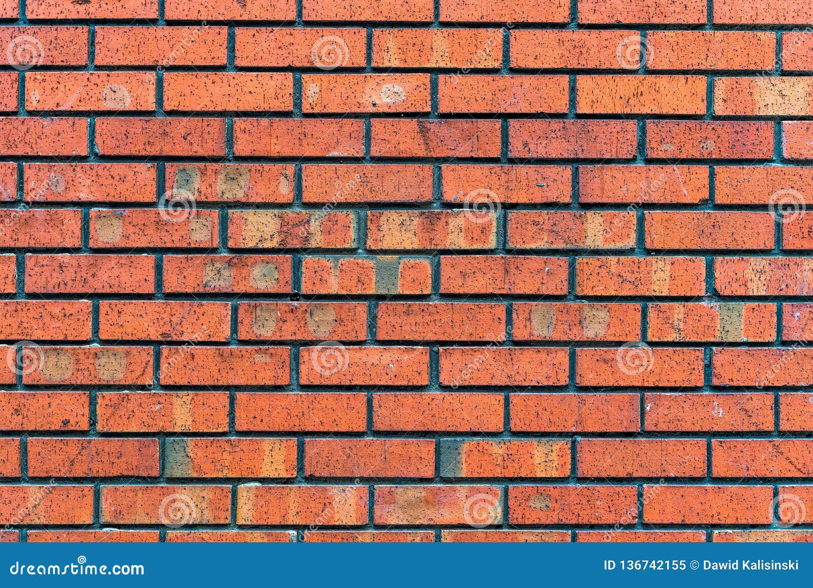 Red Rustic Brick Wall - High Quality Texture / Background Stock Image ...