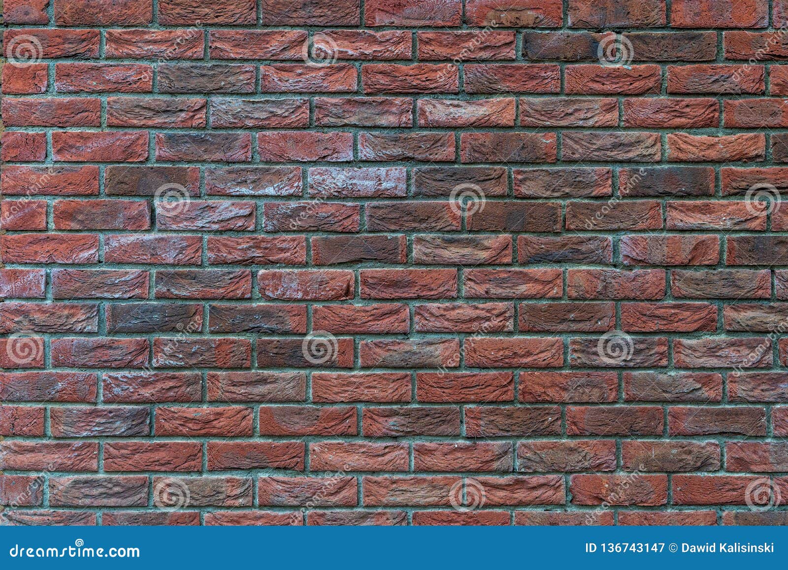 Red Rustic Brick Wall - High Quality Texture / Background Stock Image ...