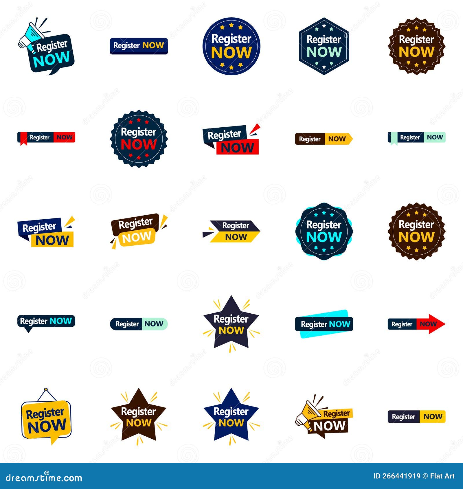 25 High Quality Typographic Designs for a Premium Registration Campaign ...