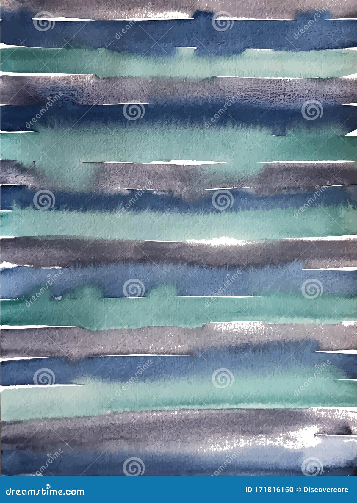 High Quality Vector Watercolor Bleeding Lines Pattern Stock Vector ...