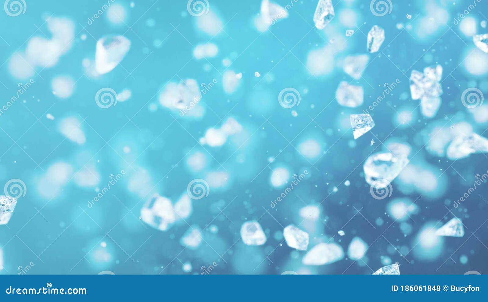 Exploding Ice Cubes in 4K Slow Motion Stock Footage - Video of fridge ...