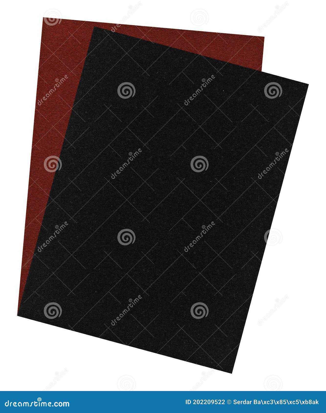 High Rectangular Black and Red Sandpaper Texture, Background Sanding ...