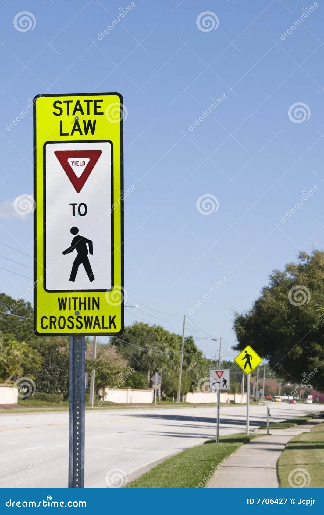 Crosswalk Signage Stock Photography | CartoonDealer.com #60103964