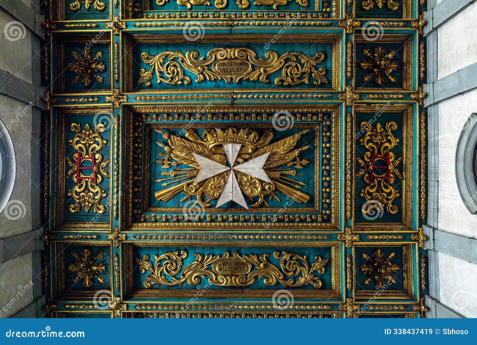 Rectangular Ceiling Air Conditioning Appliance. Fan Coil Hanging On ...