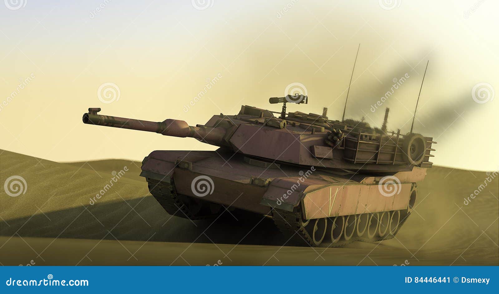 High res 3d pink tank stock illustration. Illustration of sand - 84446441