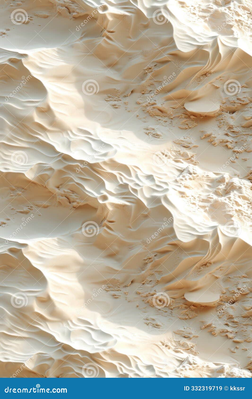 High-res 3D Rendering of Seamless White Sandy Beach or Desert Sand ...