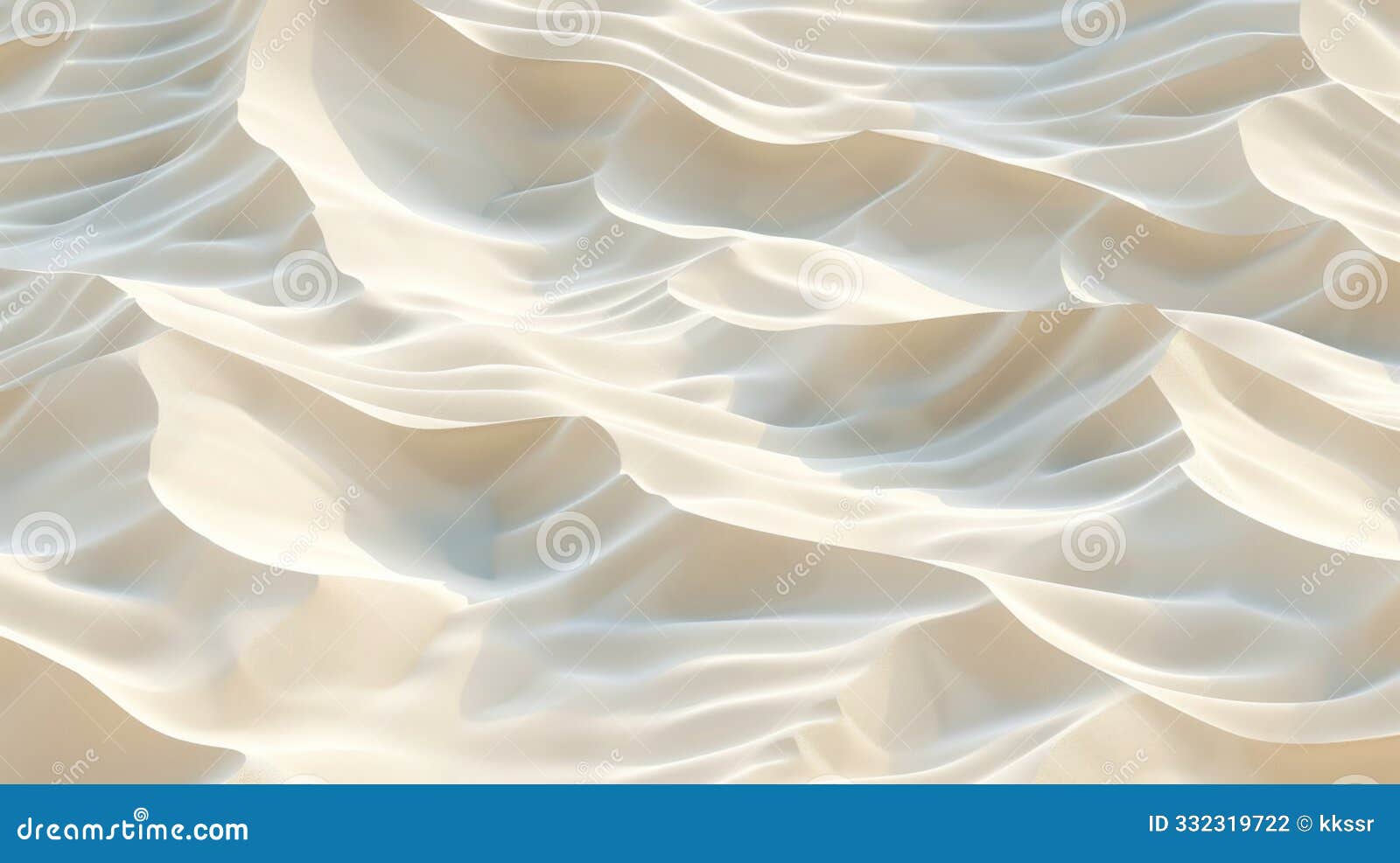 High-res 3D Rendering of Seamless White Sandy Beach or Desert Sand ...